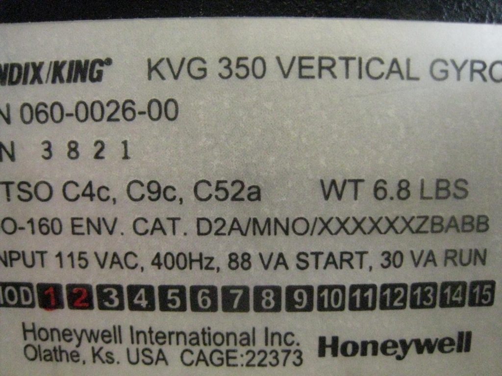 KVG-350 – Park Rapids Avionics