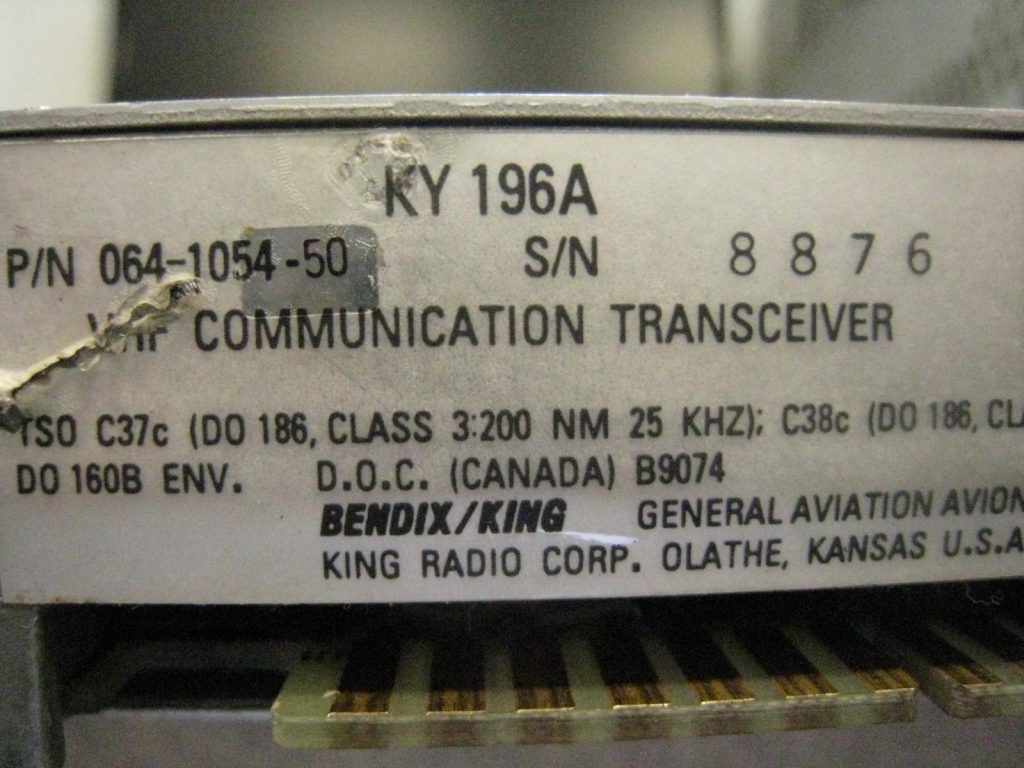 KY-196A – Park Rapids Avionics