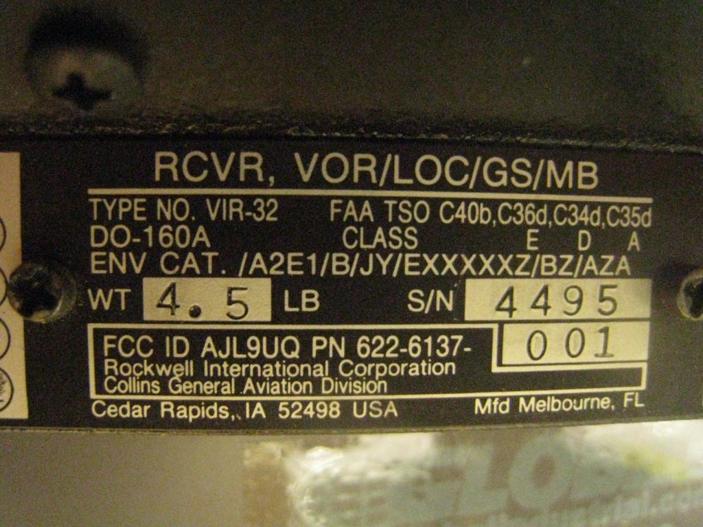 VOR/LOC/GS INDICATOR – Park Rapids Avionics