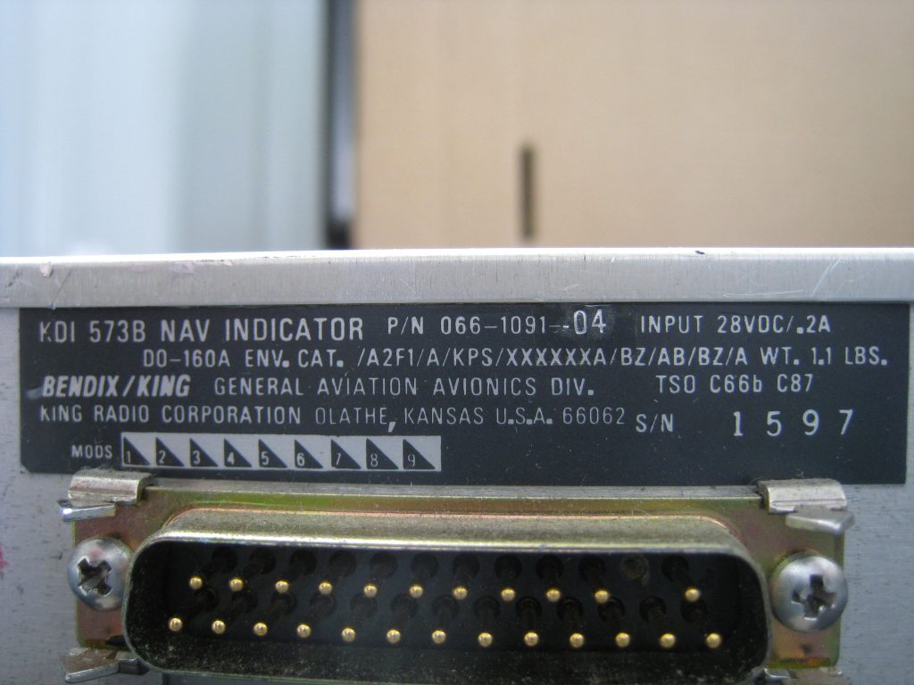 KDI-573B – Park Rapids Avionics