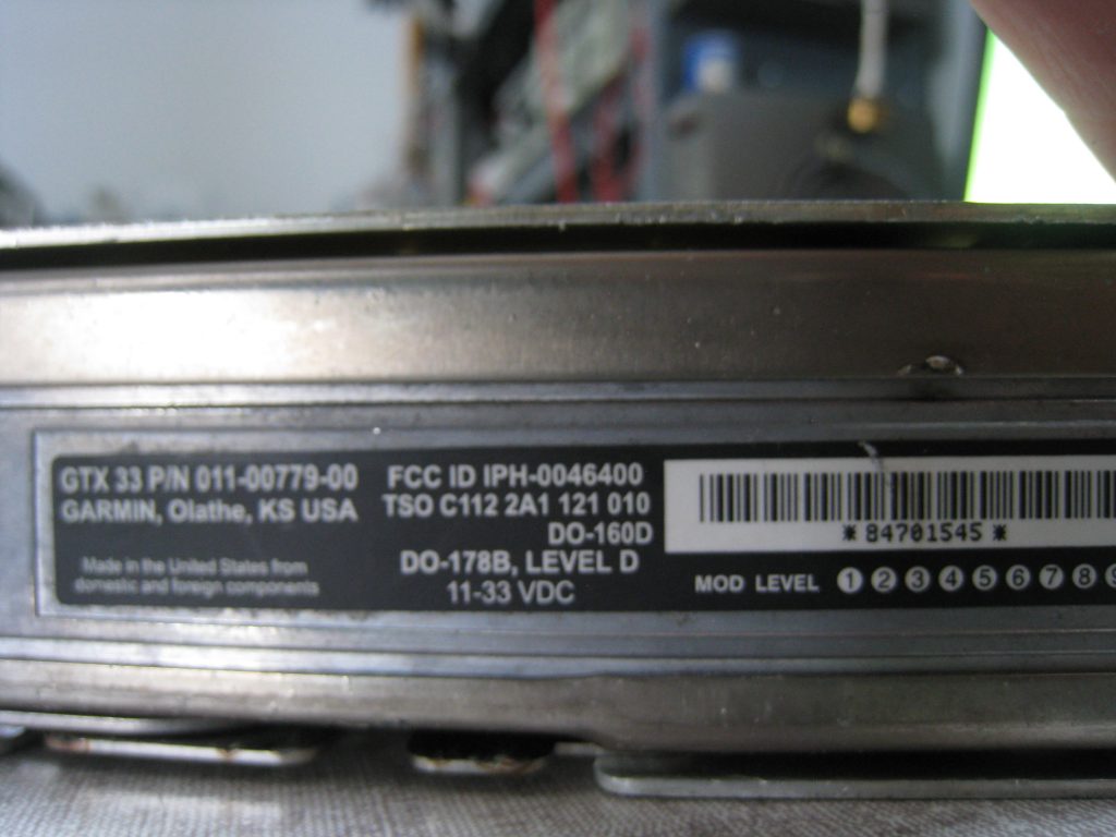 GTX-33 – Park Rapids Avionics