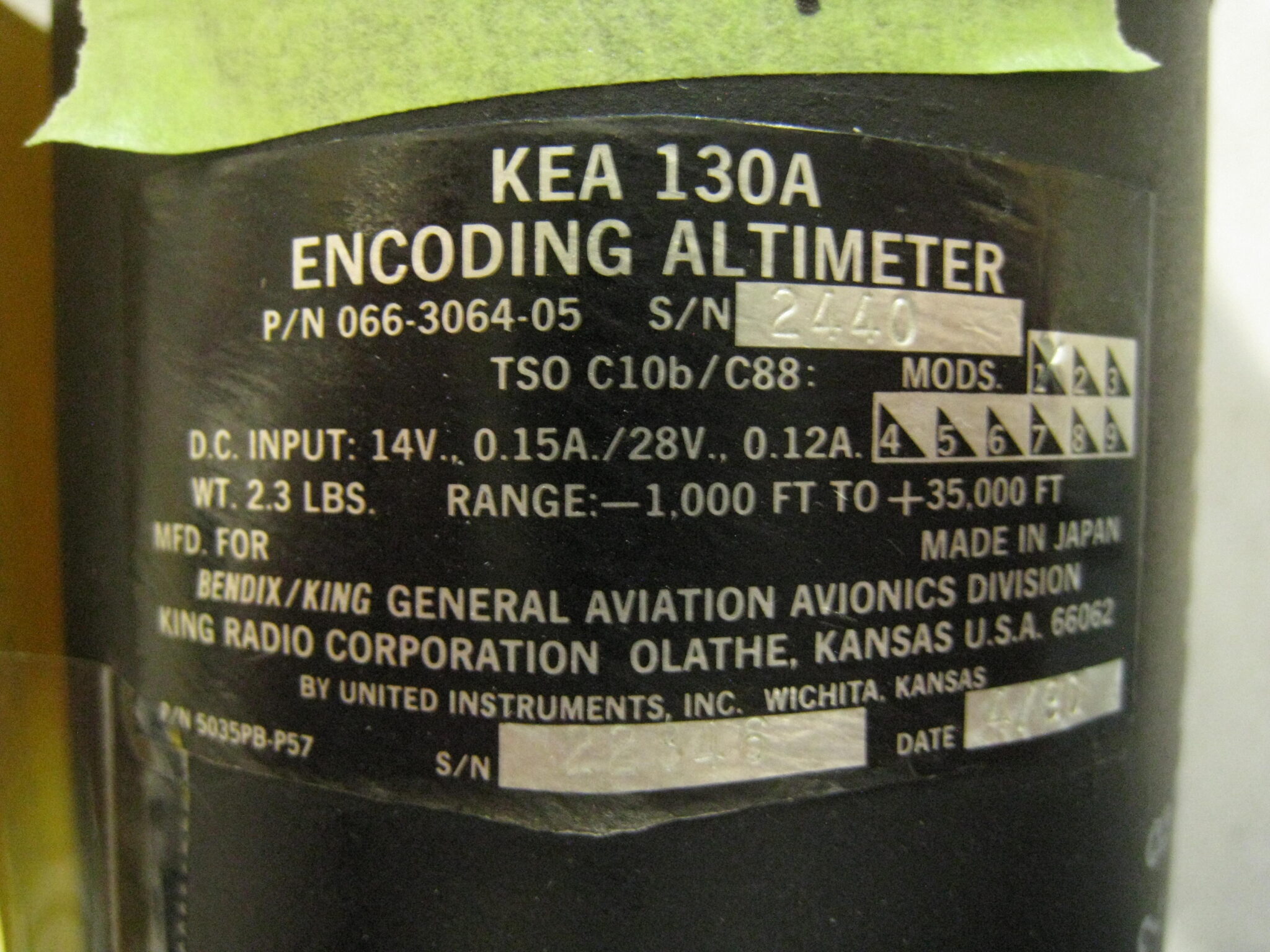KEA-130A – Park Rapids Avionics