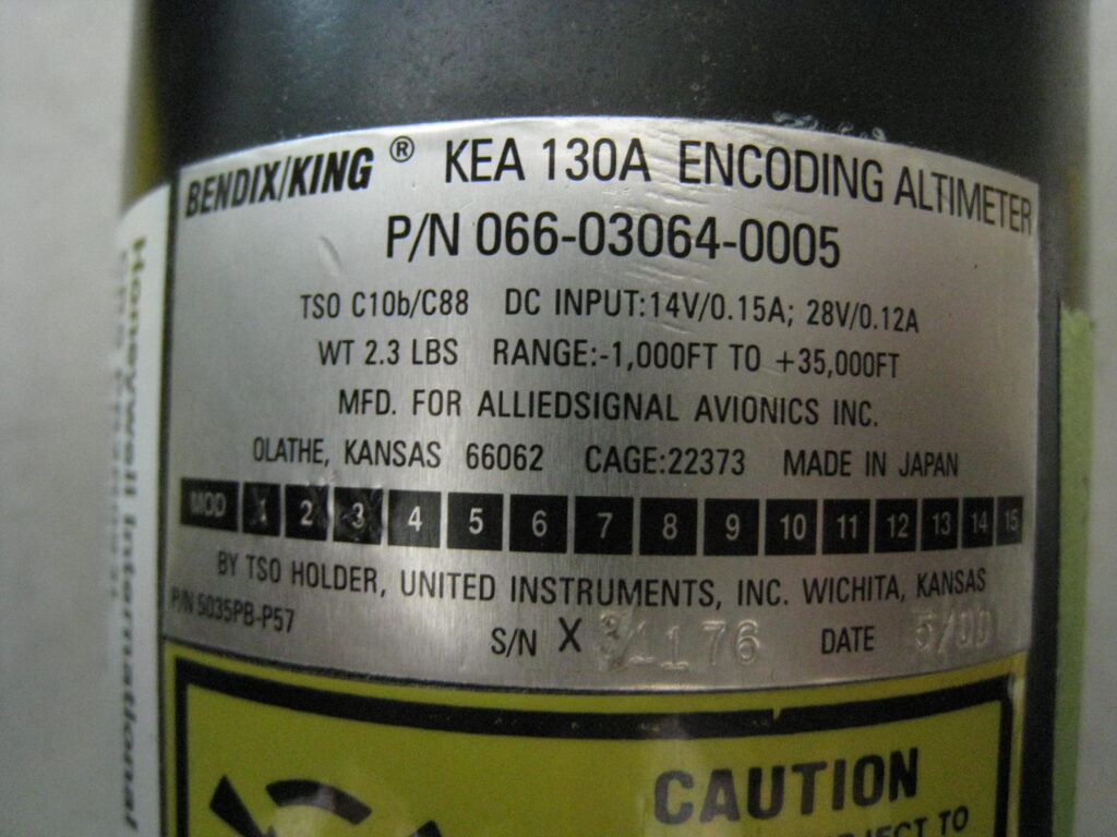 KEA-130A – Park Rapids Avionics